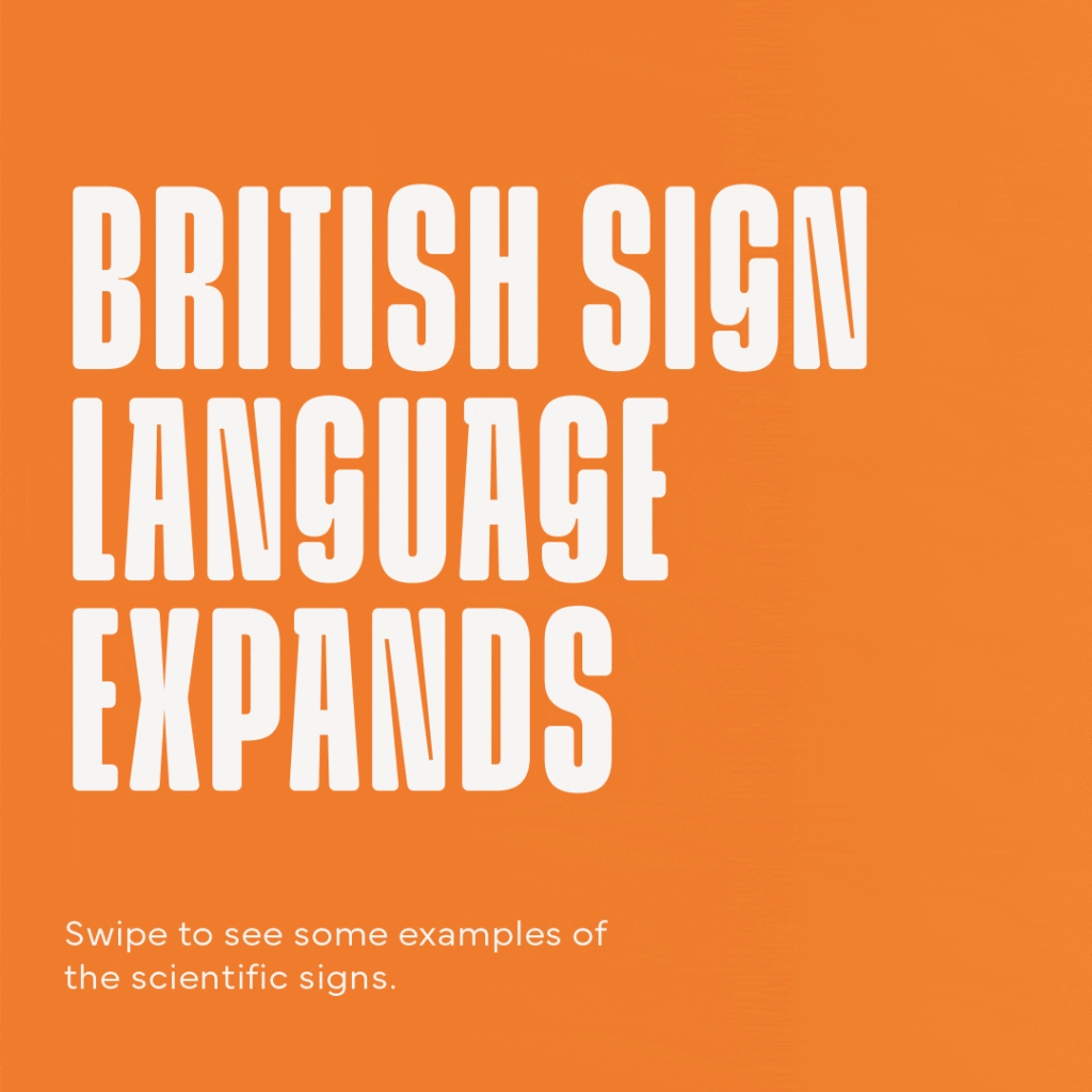 British Sign language expansion to adapt to climate change. - Blog ...