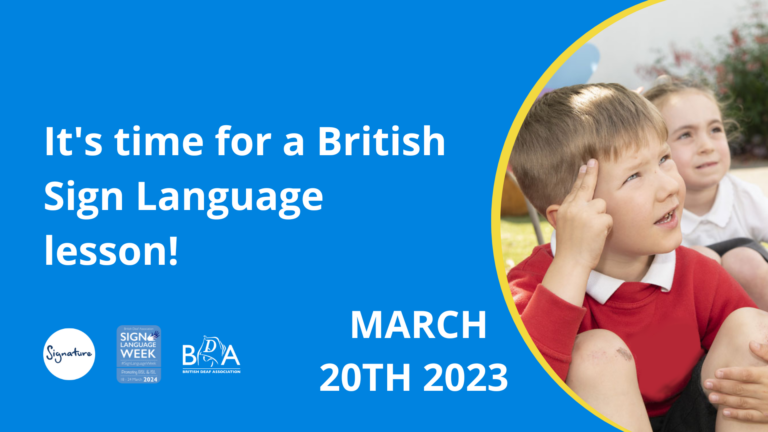 Sign Language Week - Signature