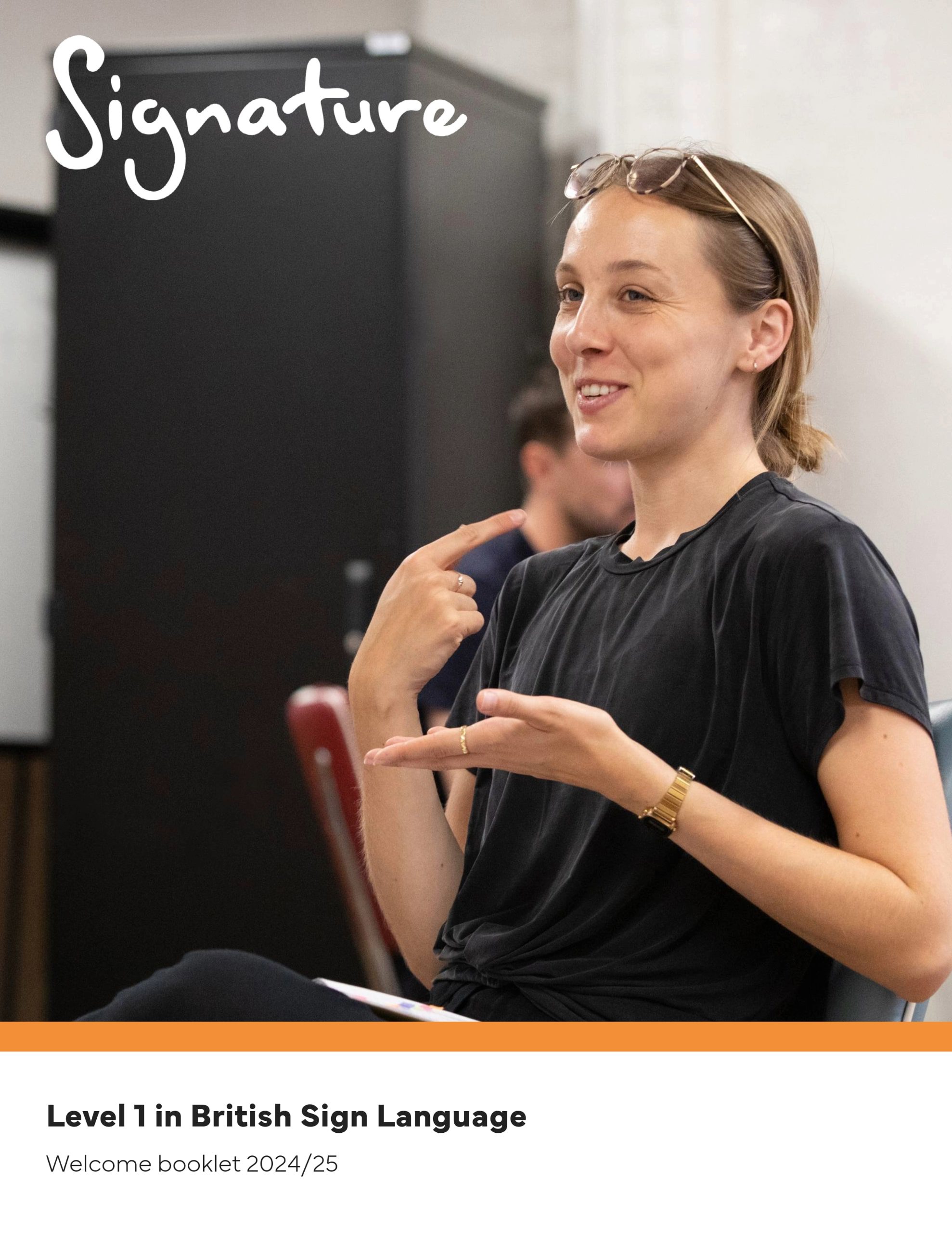 Learning Support in British Sign Language - Signature