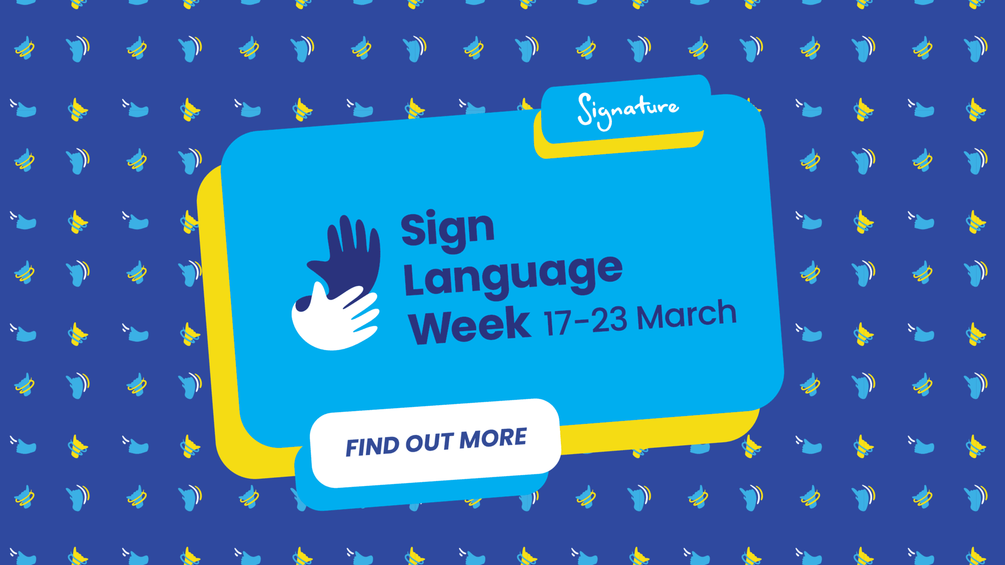 British Sign Language (BSL) awarding body: Signature